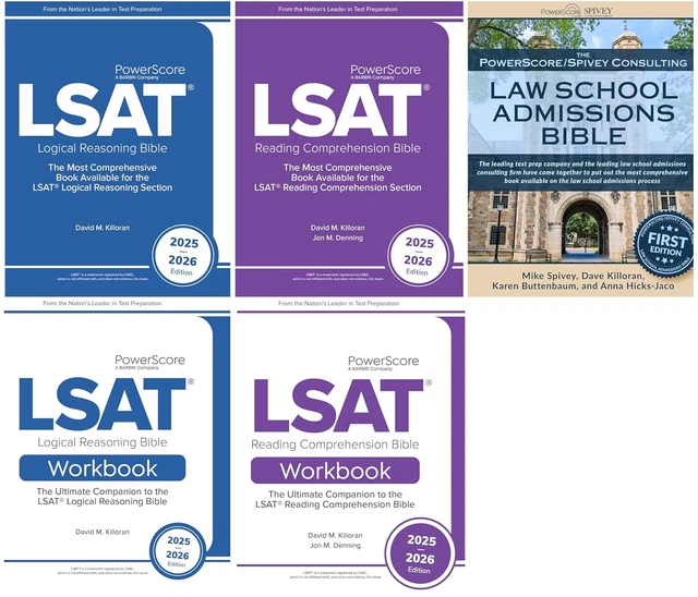 THE POWERSCORE LSAT Bible Trilogy Practice Pack 2025-2026: Most ...