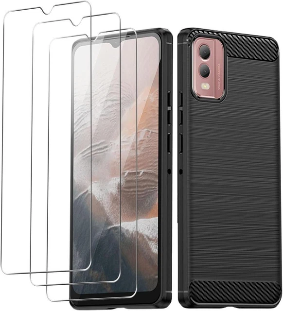 NOKIA C32 + [3 Pack] Screen Protector, Shock-Absorption Protective ...