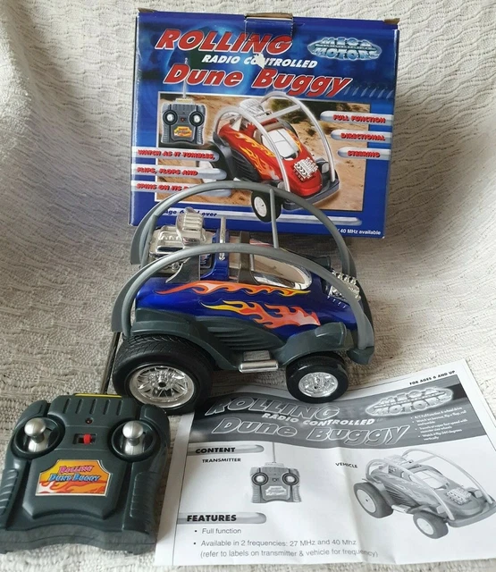 MEGA MOTORS RADIO Controlled Rolling Dune Buggy £25.49 - PicClick UK