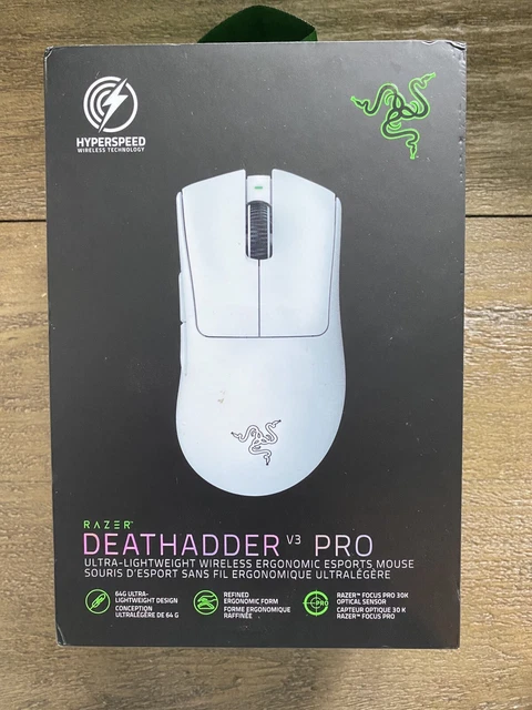 RAZER DEATHADDER V3 Pro Wireless Optical Gaming Mouse (RZ01-04630200 ...