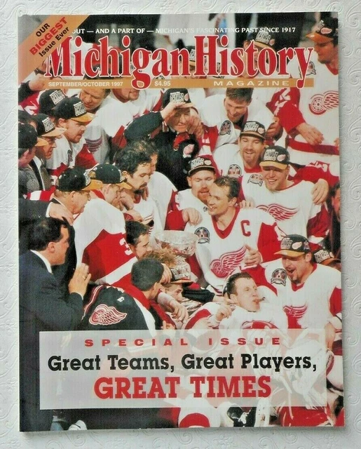 TOUT SUR SPORTS 1997 Michigan History Magazine couverture ailes rouges ...
