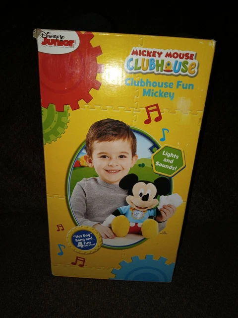 MICKEY MOUSE CLUBHOUSE Fun Mickey Mouse Plush Toy Talking Singing. $23. ...