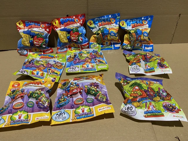 SUPERZINGS RIVALS OF Kaboom Series 1/2/3/4/5 Blaster Jets Hideouts 10 ...