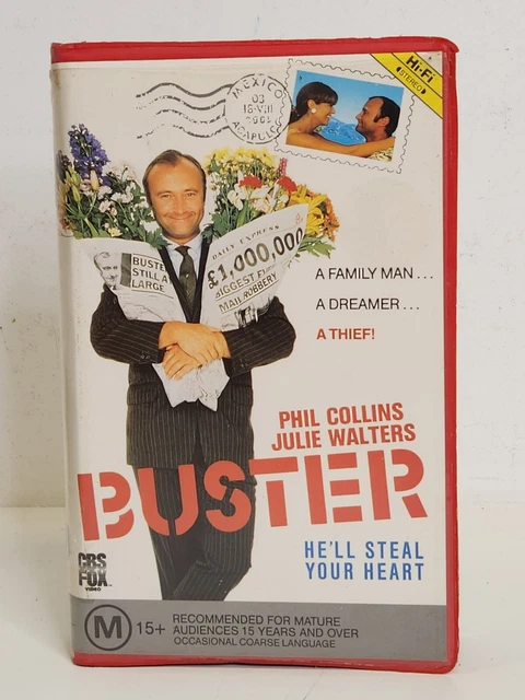 BUSTER - PHIL Collins, Julie Walters - VHS Clamshell $25.50 - PicClick AU