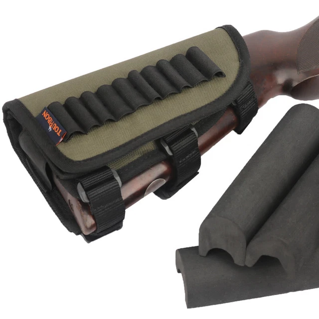 TOURBON SHOOTING RIFLE Cheek Comb Riser Rest Ammo Carrier EVA Foam ...