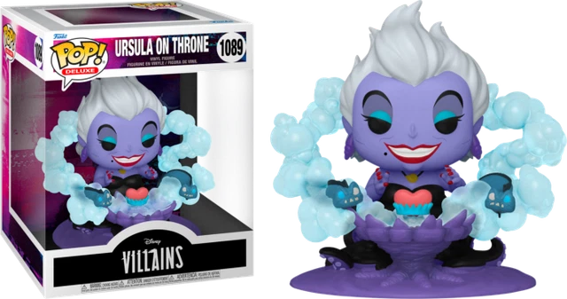 DISNEY VILLAINS - Ursula on Throne Pop! Deluxe [FUN50271] $59.99 ...