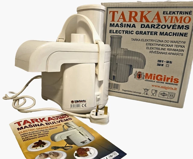 GRATTUGIATRICE ELETTRICA MIGIRIS patate verdure Bulviu tarka 230V ...