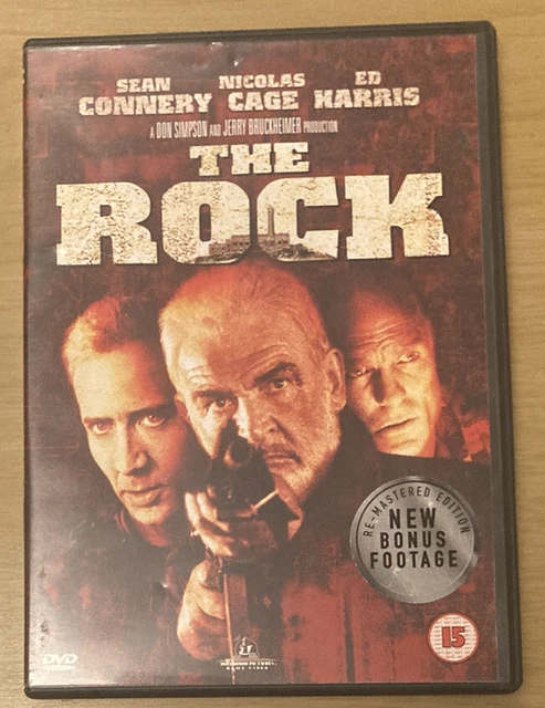THE ROCK (DVD) Nicolas Cage Sean Connery Ed Harris £1.13 - PicClick UK