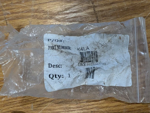 SNAP-ON K4LA FOUR Keyed-Alike Tubular Lock Assemblies (V2DW1) $123.63 ...