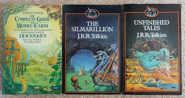 TOLKIEN COMPLETE GUIDE Middle-Earth Silmarillion Unfinished Tale Lord ...