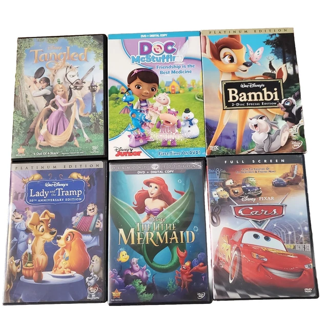DISNEY KIDS MOVIE DVD Lot 6 £19.30 - PicClick UK