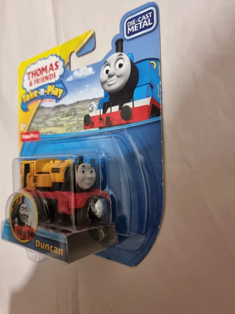THOMAS THE TANK Engine Friends TAKE ALONG N PLAY DUNCAN TRAIN DIECAST ...