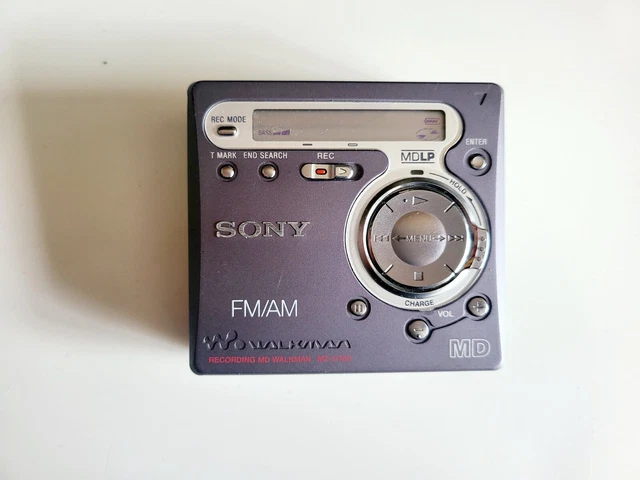 SONY WALKMAN MZ-G750 RADIO MINIDISC RECORDER Excellent condition (read ...