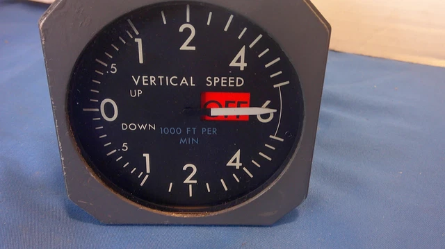 SPERRY RAND FLIGHT SYSTEMS vertical speed indicator SEE AD for part ...