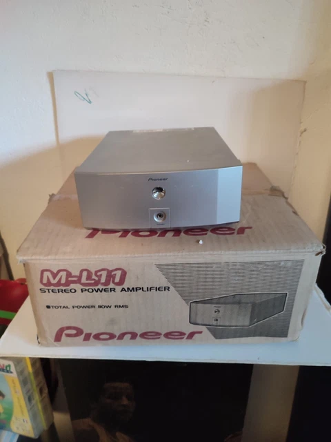 AMPLI AMPLIFICATEUR Pioneer M-L11 Stereo Power Amplifier Avec Boite ...