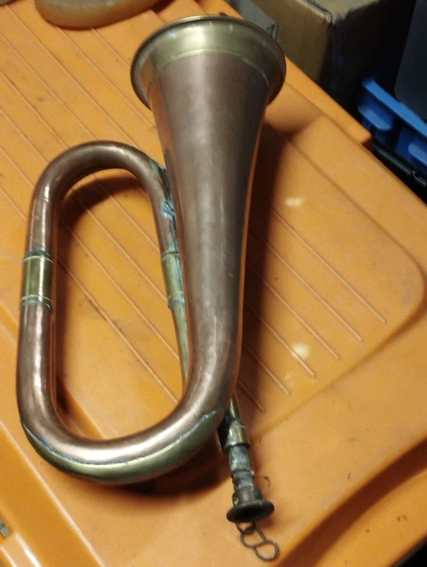 ANCIEN CLAIRON BUGGLE Militaire WW1 En Cuivre EUR 65,00 - PicClick FR