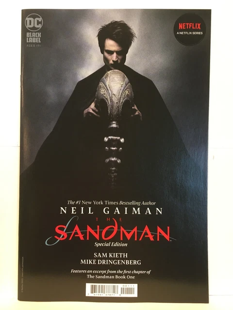 SANDMAN ÉDITION SPÉCIALE #1 (2022 Netflix) Nm- Dc Noir Marque Comics ...