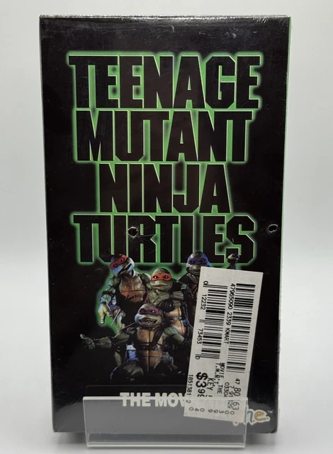 TEENAGE MUTANT NINJA Turtles (VHS, 1990) TMNT Factory Sealed Turtle ...