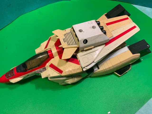 VINTAGE BANDAI ROBOT jet aircraft,transformers,classic toy,jet plane ...