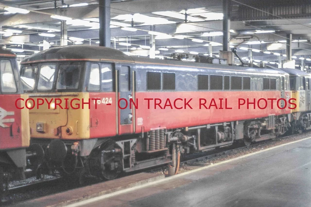 UK RAILWAY PHOTOGRAPH Of Class 86 86424. Rm86-342 £1.70 - PicClick UK