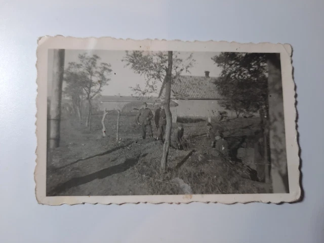 FOTO WEHRMACHT, LUFTWAFFE, Kriegsmarine Etappe, Stellungsbau 2 ...