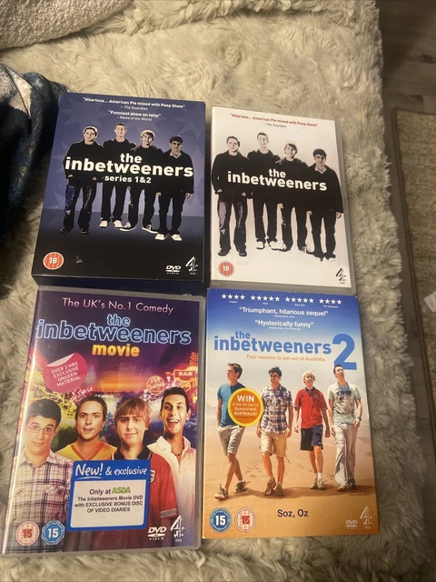 COMPLETE INBETWEENERS DVD Collection All Series 1 2 And 3 And Movies 1 ...