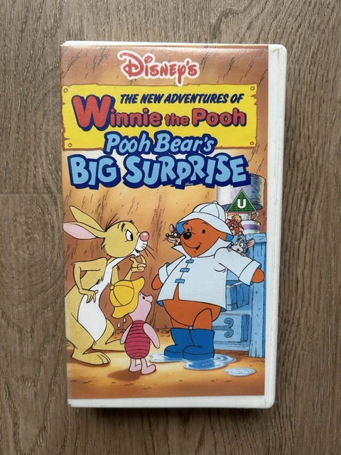WINNIE THE POOH: Pooh Bear's Big Surprise - Walt Disney (VHS, 1990 ...