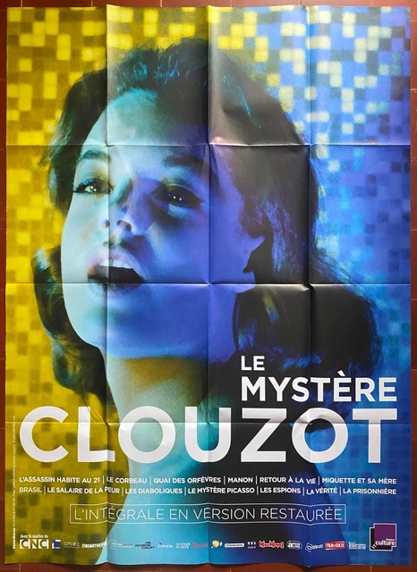 AFFICHE LE MYSTERE CLOUZOT Henri-Georges Clouzot ROMY SCHNEIDER ...