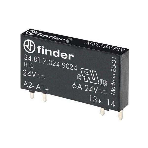 FINDER 38.41.7.024.8240 RELAIS SSR 1 Contact 3A 230V AC 24V DC Bobine ...