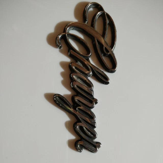 1975~1978 DODGE CHARGER Front Fender Nameplate Script Emblem 3811404 ...