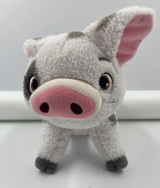 DISNEY STORE MOANA Pet Pua Plush Pig Standing Stuffed Animal Toy 10 ...
