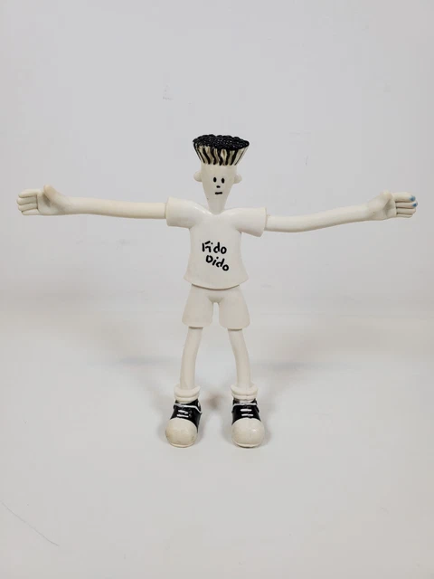 FIDO DIDO 7UP Figure Bendable Poseable Bendy RARE !!! 1985 Vintage 5 ...