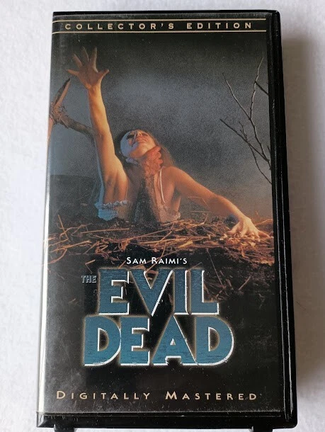 EVIL DEAD VHS Sam Raimi Horror Gore Cult Bruce Campbell Anchor Bay ...