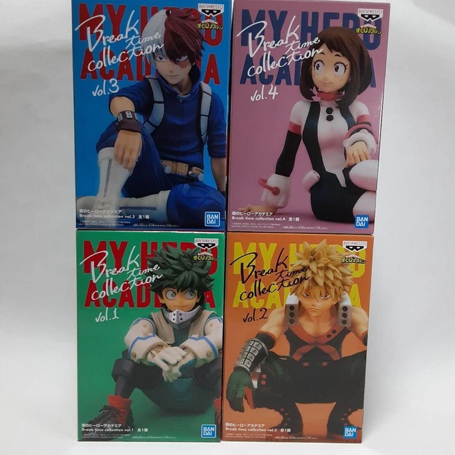 MY HERO ACADEMIA Break Time Collection Figure Izuku Bakugo Todoroki ...
