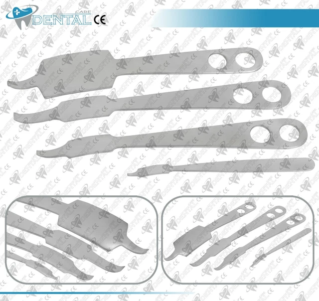 HOHMANN RETRACTOR 4ER SET NEUE ORTHOPÄDISCHE CHIRURGISCHE INSTRUMENTE ...