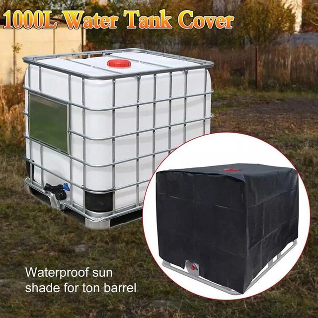 IBC TOTE COVER For 1000L Gallon Water Tank Cover Outdoor Antidust A8Q8 ...