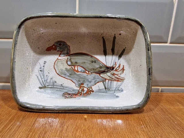VINTAGE MIDCENTURY COLIN Kellam Totnes Devon Studio Pottery Duck ...