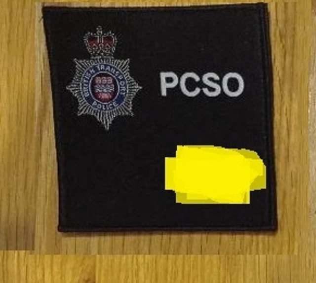 BRITISH TRANSPORT BTP Police CSO patch obsolete £7.99 - PicClick UK