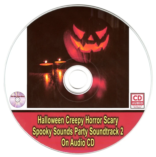 HALLOWEEN CREEPY HORROR Scary Spooky Sounds Party Soundtrack 2 On Audio ...