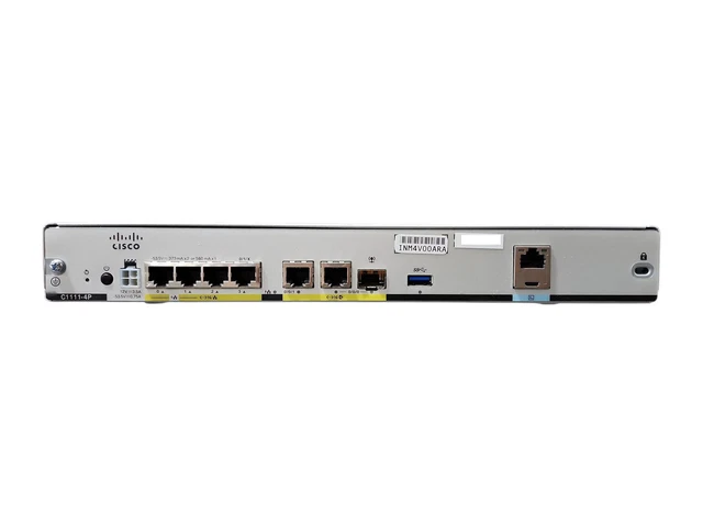 CISCO ISR 1100 Series C1111-4P V01 Services Integrated Router $135.00 ...