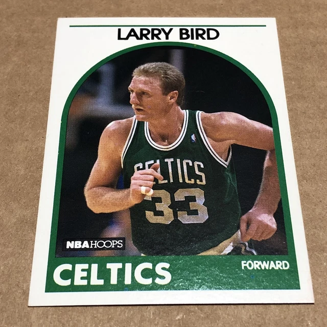 1989-90 NBA HOOPS Basketball Card #150 - LARRY BIRD - Boston Celtics ...