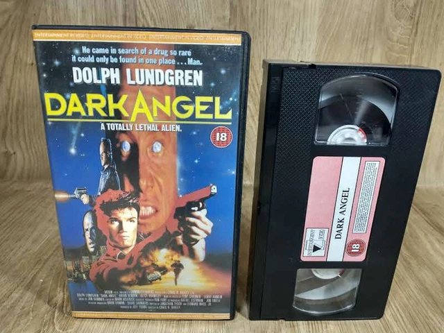 DARK ANGEL (DOLPH Lundgren) - Vintage VHS Video (18 Cert) - Fast Free ...