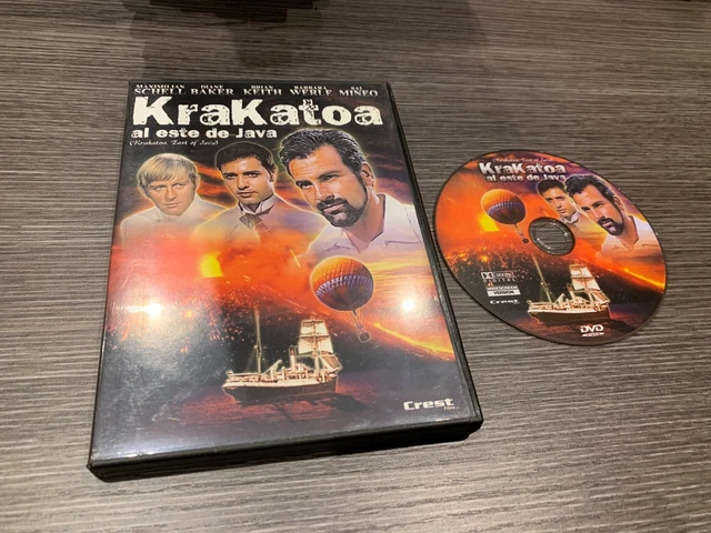 KRAKATOA DVD EAST Of Java Maximilian Schell Diane Baker Brian Keith Sal ...
