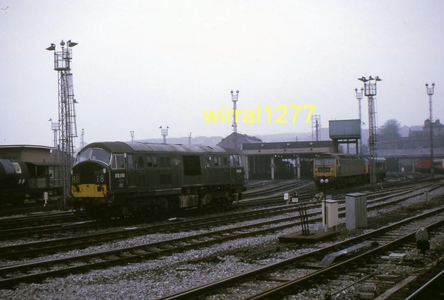 ORIGINAL RAILWAY SLIDE Class 22 D6348 at Bristol 08.70 £20.00 - PicClick UK
