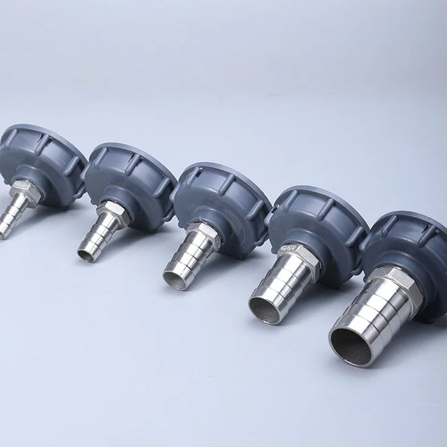 HEAVY DUTY 1 Inch IBC Container Cap Adapter Lid S60x6 for Water Tank ...