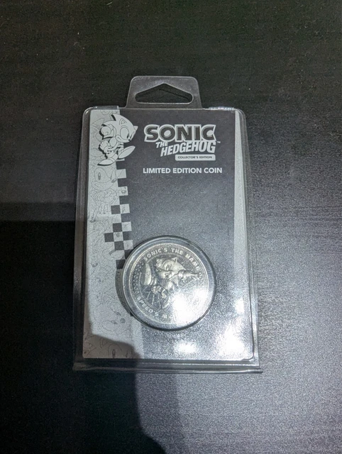SONIC THE HEDGEHOG Coin Limited Edition 5000 exemplaires ! N°0271 EUR ...