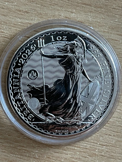 2026 BRITANNIA 1OZ 999 Hong Kong Privy Silver Coin In Capsule £89.10 ...