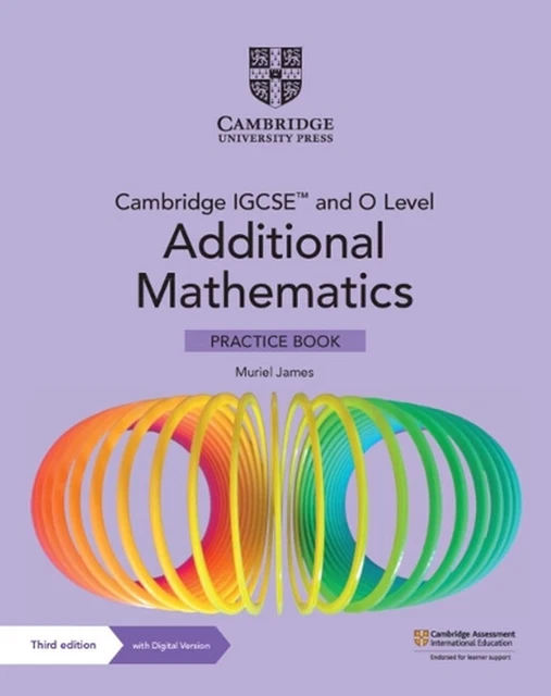 CAMBRIDGE IGCSE AND O Level Additional Mathematics Practice Book with Digital Ve £19.94 ...