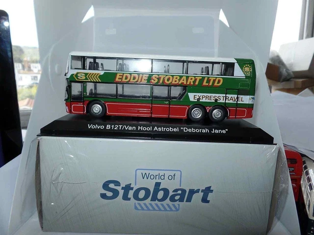 ATLAS OXFORD JV4122 1/76 Eddie Stobart Van Hool Astrobel Coach Deborah ...