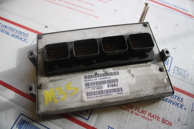 #P56040616AJ, DODGE DURANGO, 4.7L Engine Computer Module ECM ECU PCM OEM 2002 02 $55.95 ...